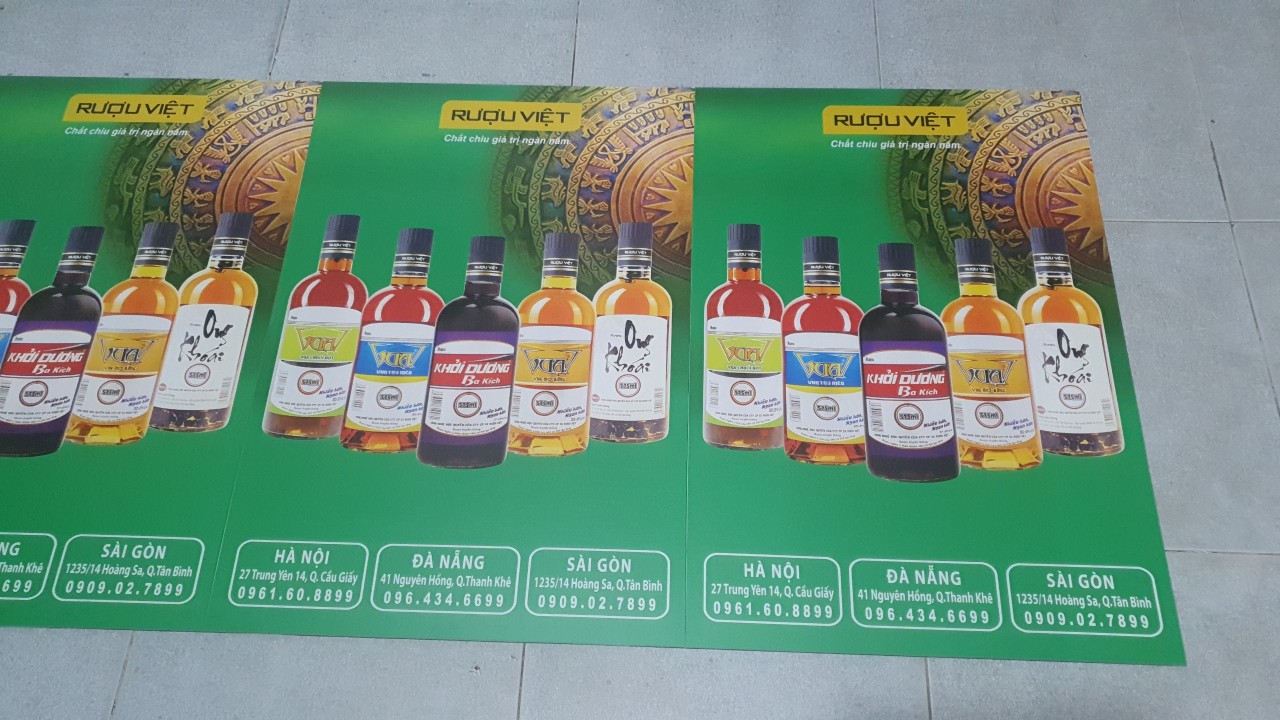 in uv trên formex mềm làm poster quảng cáo sản phẩm - IN ẤN HOÀ BÌNH